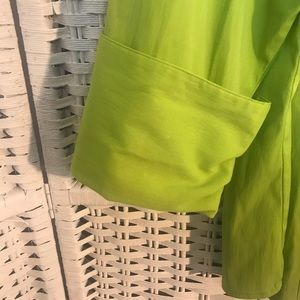Fred David | Tops | Fred David Stretch Blouse Lime Green Women Top 4 ...